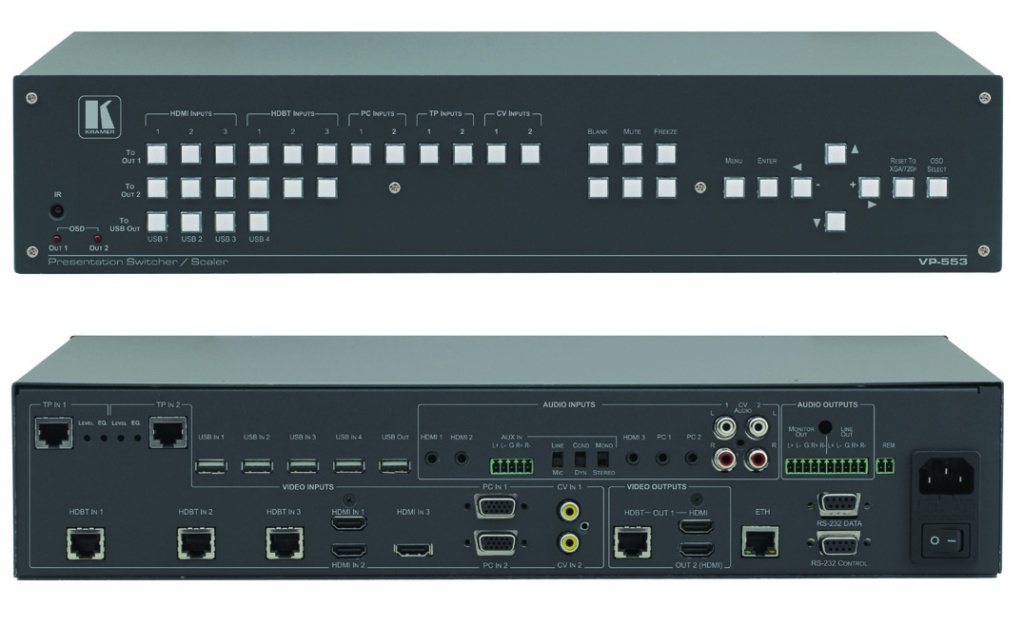 От громкоговорителей до кабелей: что показала Kramer Electronics на ISE2014?